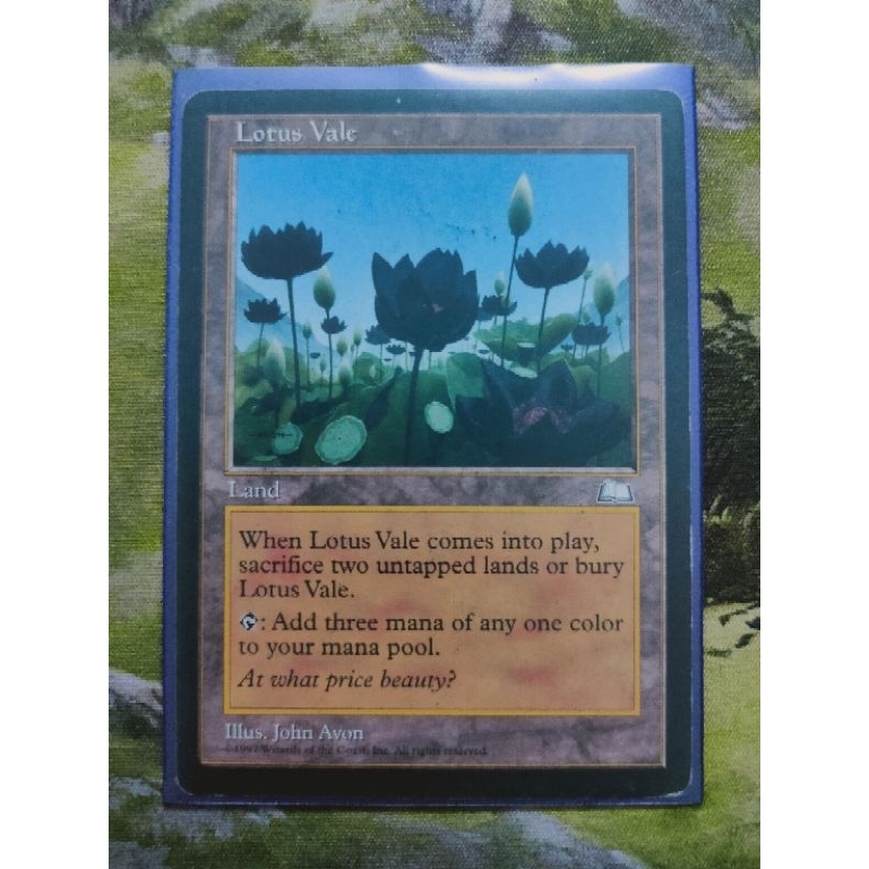 MTG - Lotus Vale - WTH | Shopee Philippines