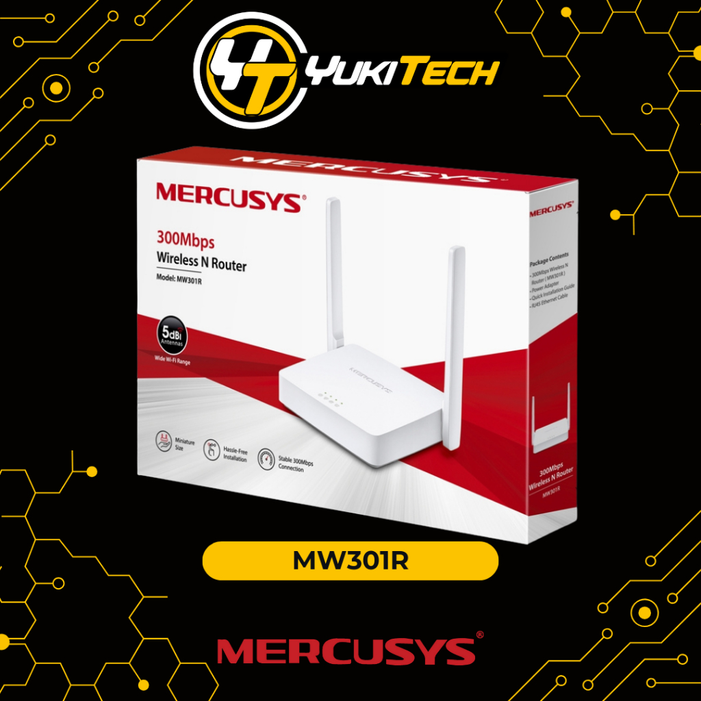 Mercusys MW301R N300 300Mbps Wi-Fi Router | Shopee Philippines