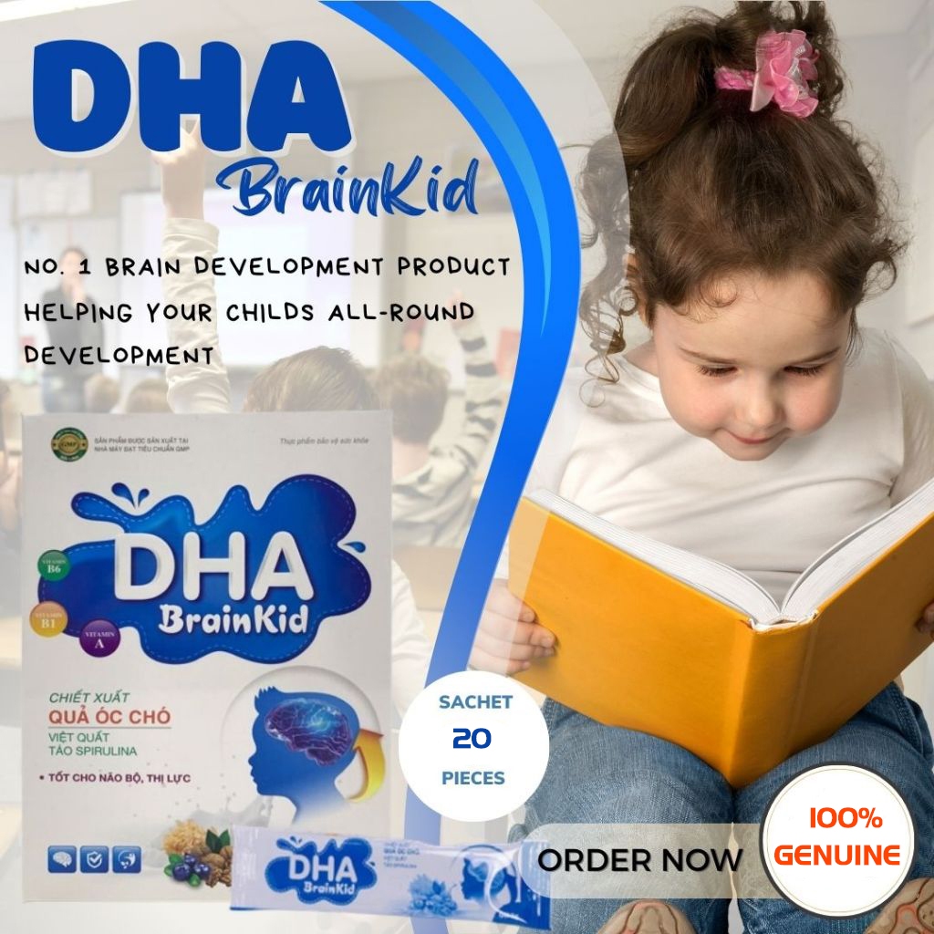 Children's Nuggets DHA BRAIN KID Support BRAIN Development, Increase ...