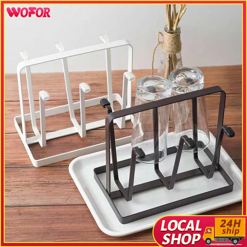 Kitchen Universal Cup Water Filter Rack Water Cup Drain Cup Holder ...