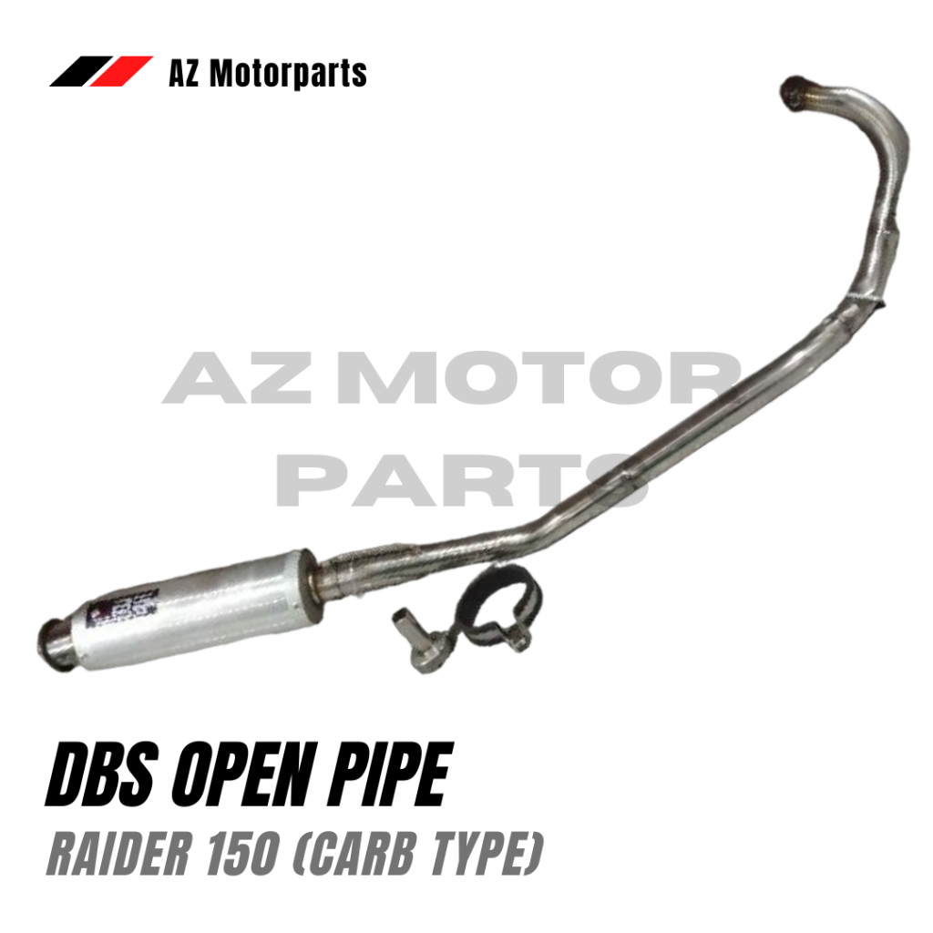 DBS Open Pipe for RAIDER 150 (Carb Type) | Shopee Philippines