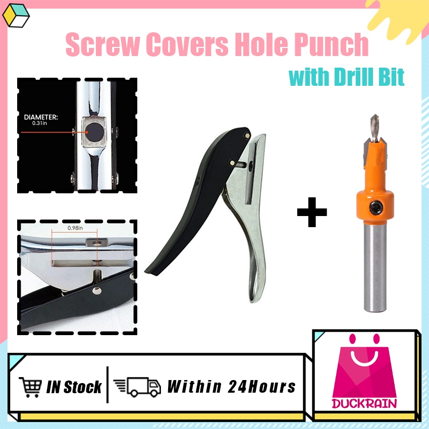 Screw Covers Hole Punch 8mm Aperture Round Punch Pliers Credit Photo ...