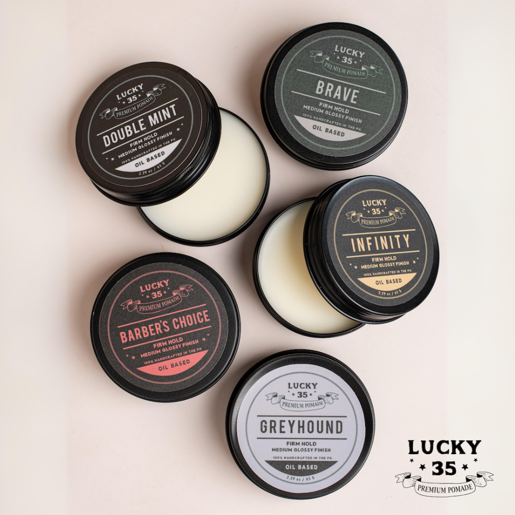 Lucky35 Oil-based Pomade (65g) | Shopee Philippines