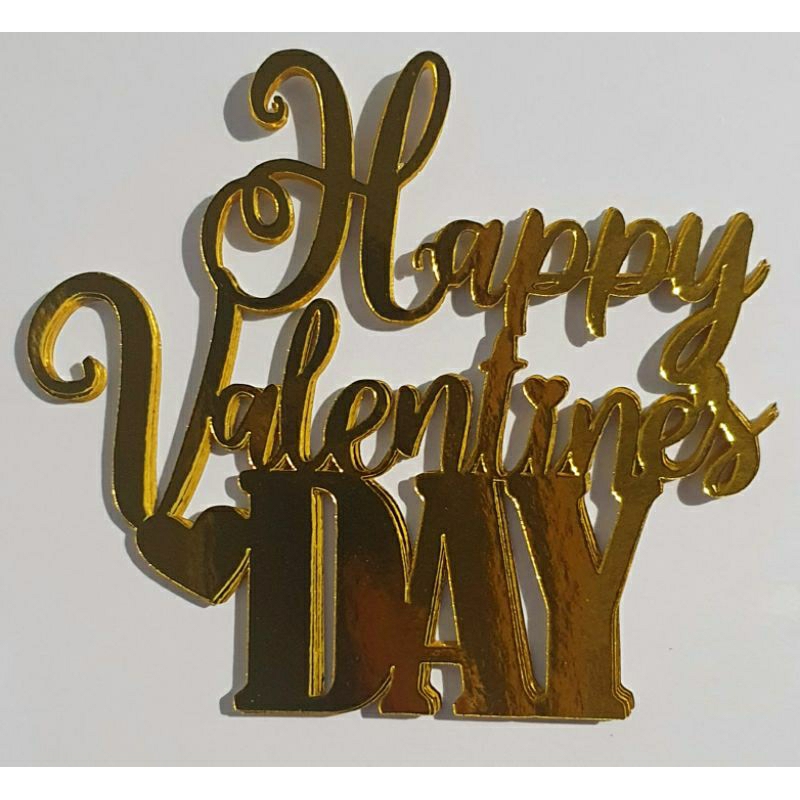 5pcs HAPPY VALENTINES CAKE TOPPER ALBUM........... | Shopee Philippines