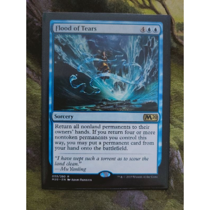 MTG - Flood of Tears - M20 | Shopee Philippines