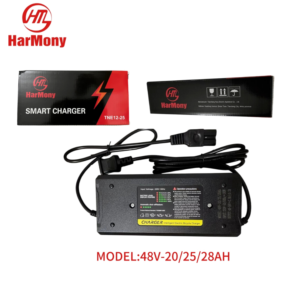 Harmony Ebike Charger Lead Acid 72v20ah 72v30ah 72v38ah 60v25ah 60v38ah 48v20ah 48v38ah E-bike ...