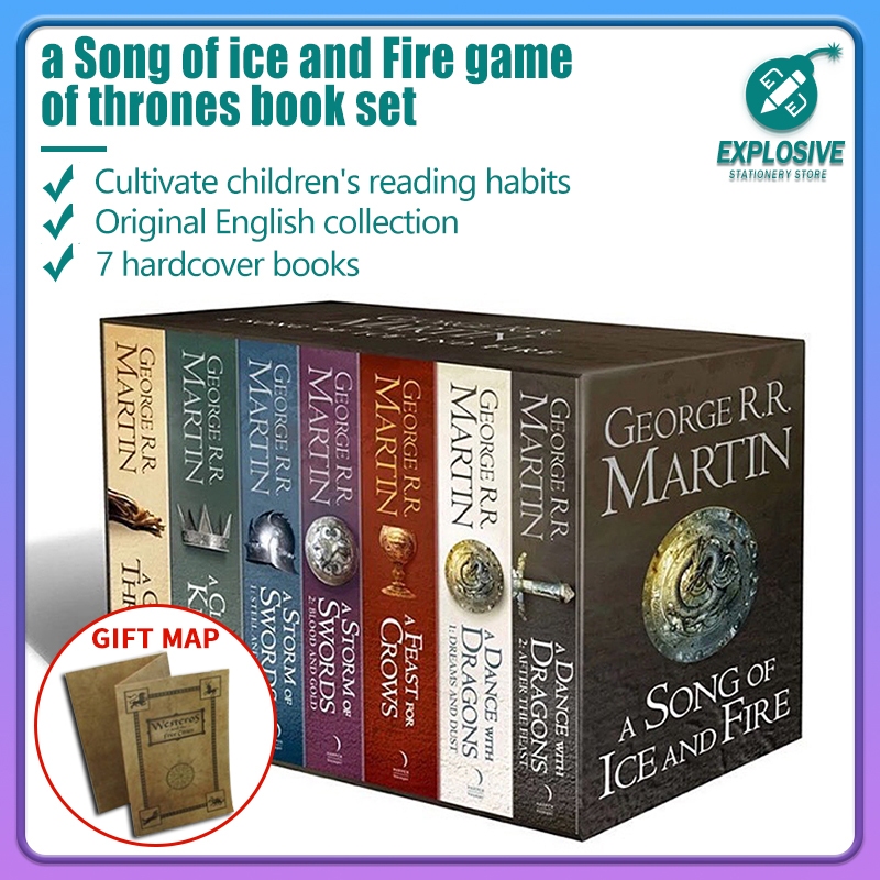 a Song of ice and Fire game of thrones book set A Game of Thrones Dance ...
