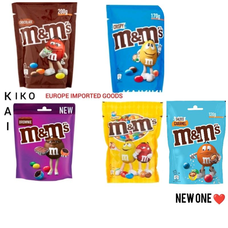 M&M Salted Caramel || M&M Crispy || M&M Original || on hand original ...
