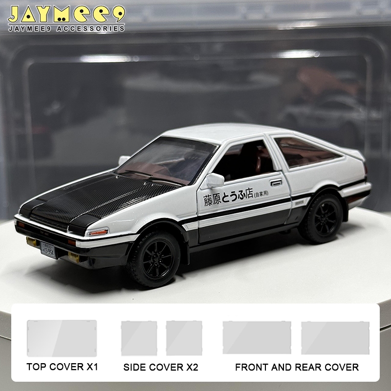 Die Cast Initial D TOYOTA AE86 Trueno 1:32 Fujiwara Tofu ALLOY CAR MODEL For Kids Boy Men ...