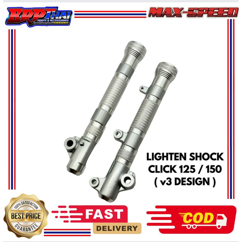 MAX-SPEED LIGHTEN SHOCK FOR CLICK 125 / 150 , BEAT , SCOOPY | Shopee Philippines