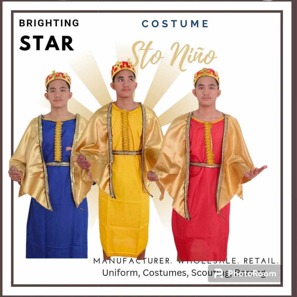 Lacaofactoryfour Saints Biblical Costume Three Kings Set Sto Ninyo ...
