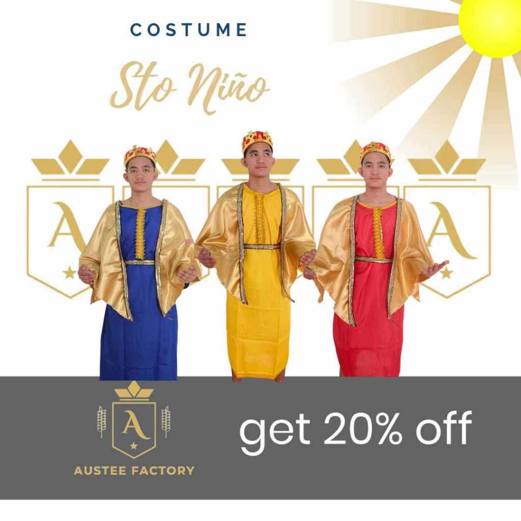 Lacaofactory6 Saints Biblical Costumes Boy Sto Ninyo Attire | Shopee ...