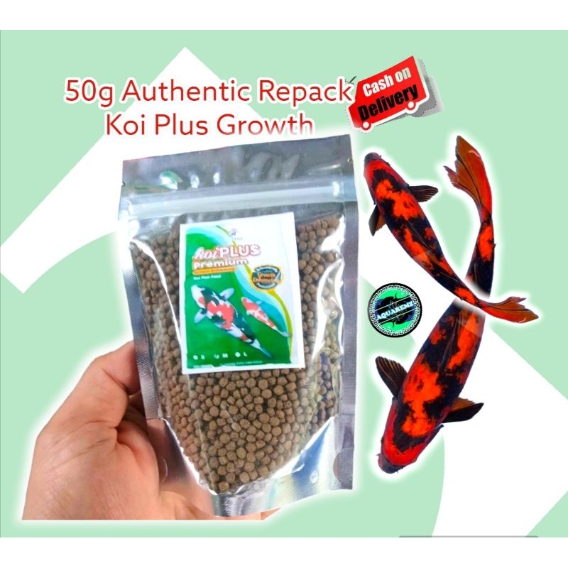 Koi Plus Growth Enhancer Authentic Repack 50g | Shopee Philippines