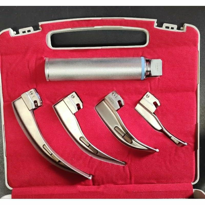 ENT Diagnostic set Laryngoscope set adult and Pedia germany stainless ...