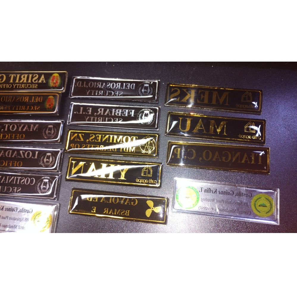 !!!SALE!!!PROMO!!!nameplate laminated personalized | Shopee Philippines