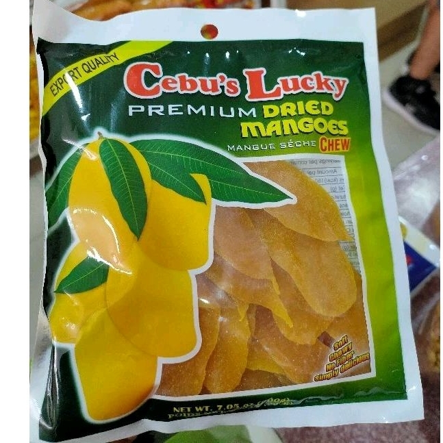 Cebu's Lucky Premium Dried Mangoes 100g 200g | Shopee Philippines