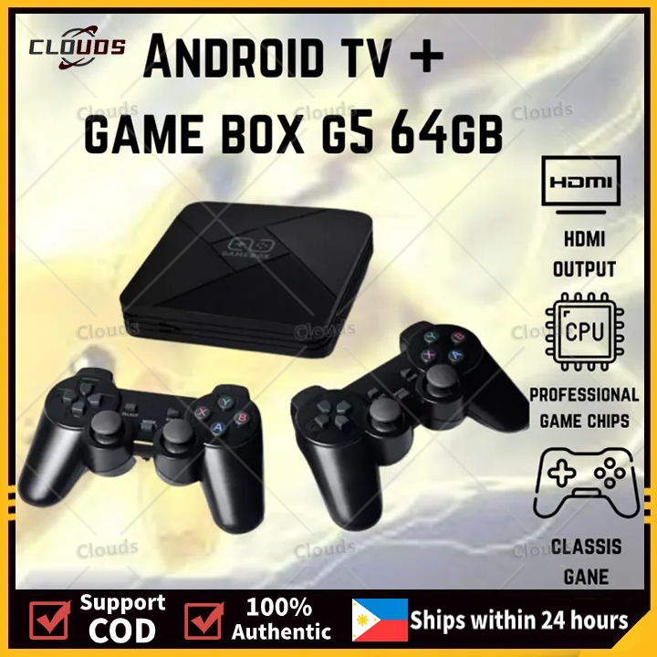 AME BOX G5 + Android tv box With 2 in 1 Wireless Controller Gaming ...