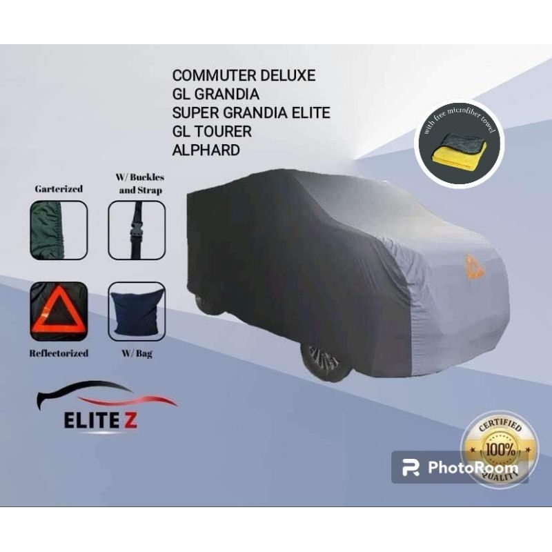 Car cover for GL Grandia,Super Grandia elite,Commuter Deluxe,GL Tourer ...
