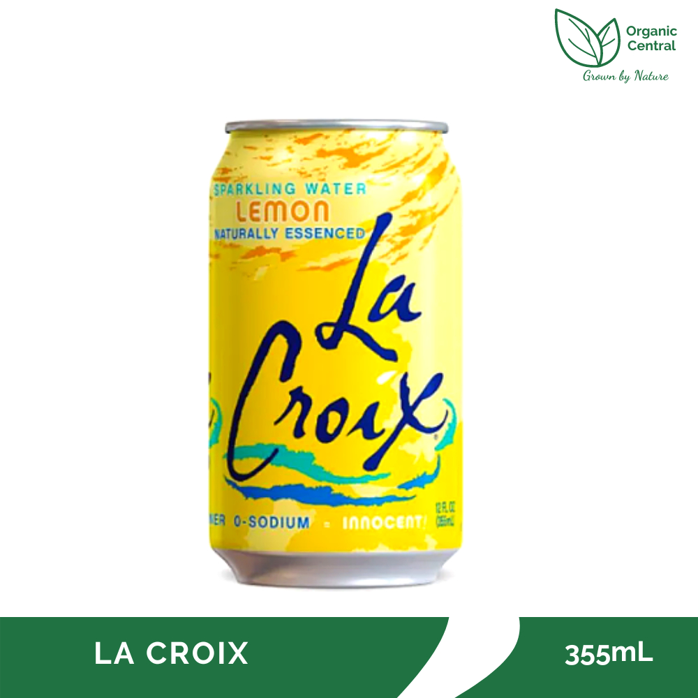 La Croix Lemon Sparkling Water 355mL | Shopee Philippines