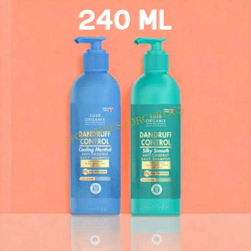 Luxe Organix Dandruff Control Shampoo 240ml | Shopee Philippines