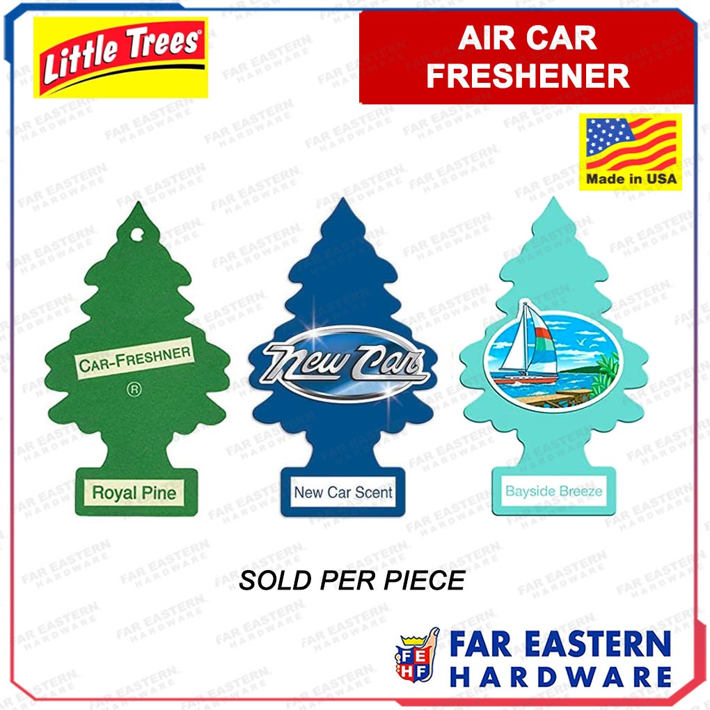 LITTLE TREES Car Air Freshener Royal Pine | New Car Scent | Sliced ...