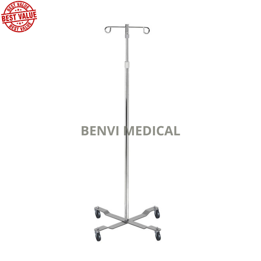 IV Stand (2 hooks, 4 hooks) stainless | Shopee Philippines