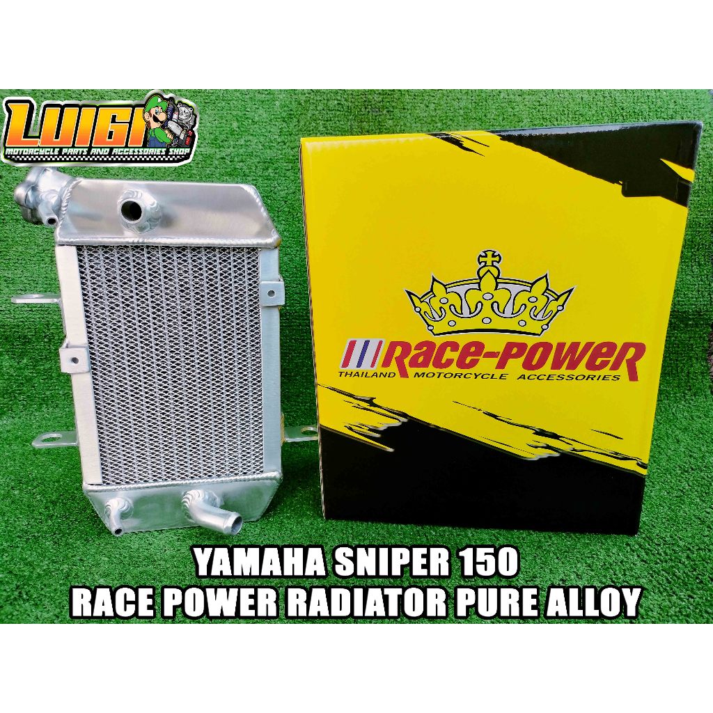 RACE POWER YAMAHA SNIPER 150 RADIATOR PURE ALLOY | Shopee Philippines