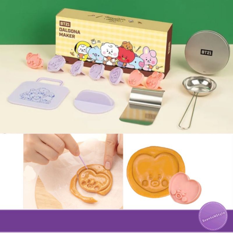 BT21 Baby Dalgona Maker Kit | Shopee Philippines