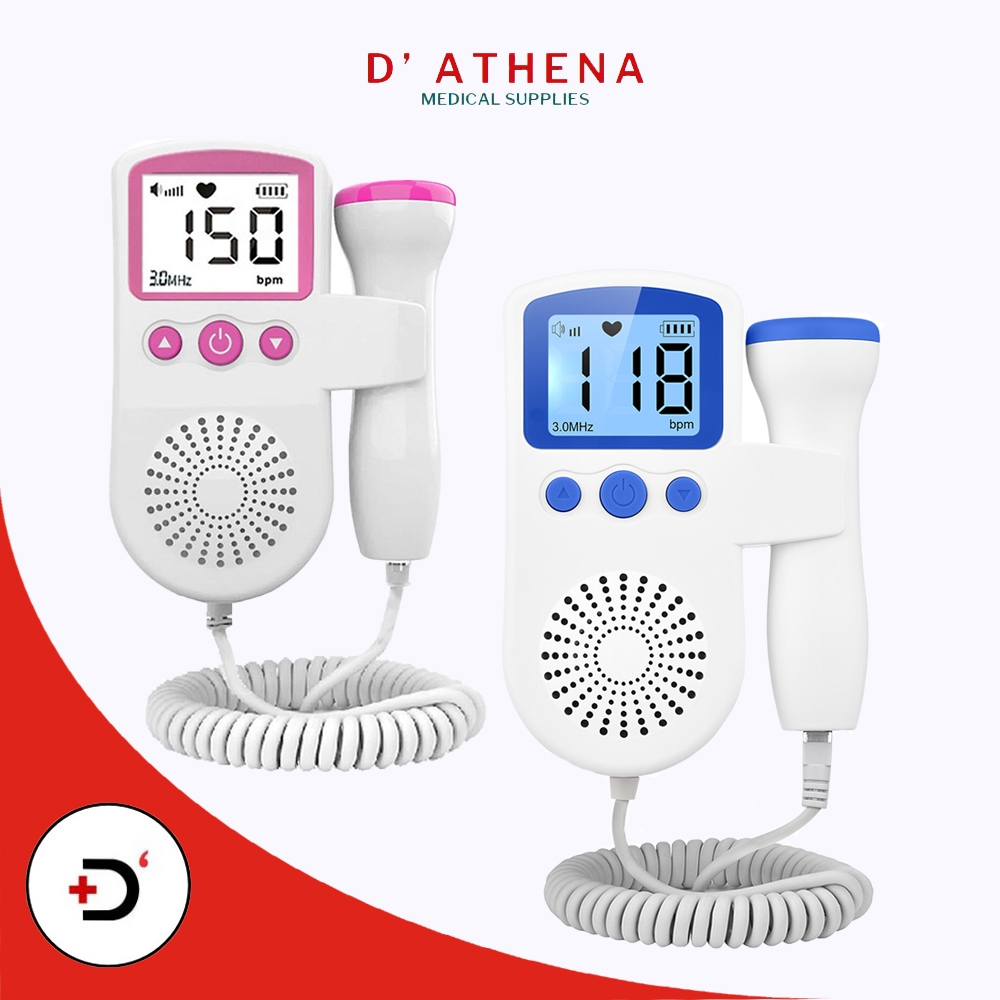Fetal Doppler for Pregnant Portable Doppler Fetal Heart Monitor ...
