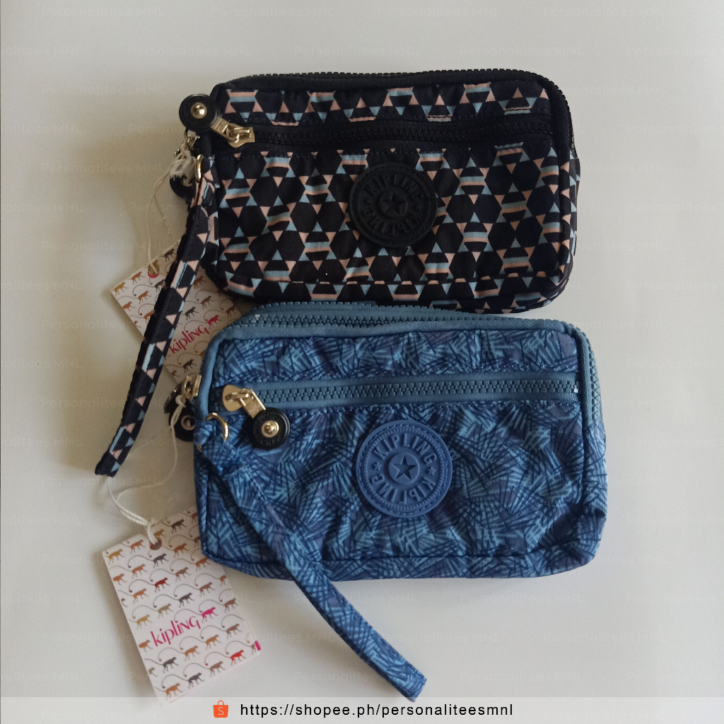 KIPLING Authentic Wallet Purse - 4 Zipper | Shopee Philippines