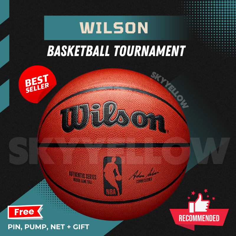 Wilson NBA Indoor Basketball Size 7 Basketball ball Outdoor Training ...