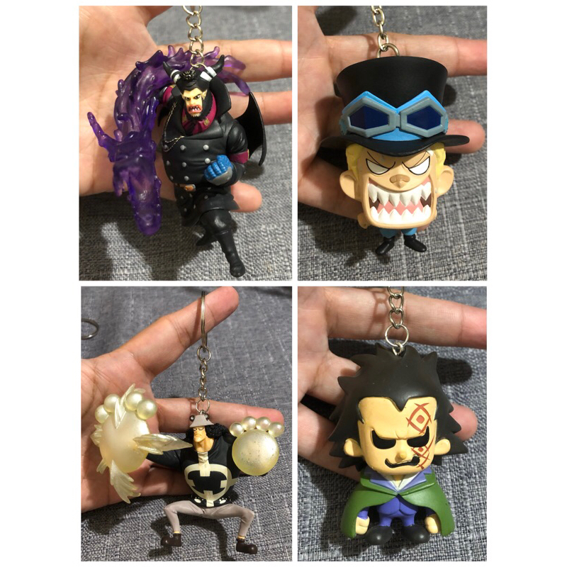 Banpresto Anime One Piece Super Effects / Chibi Figure Keychain ...