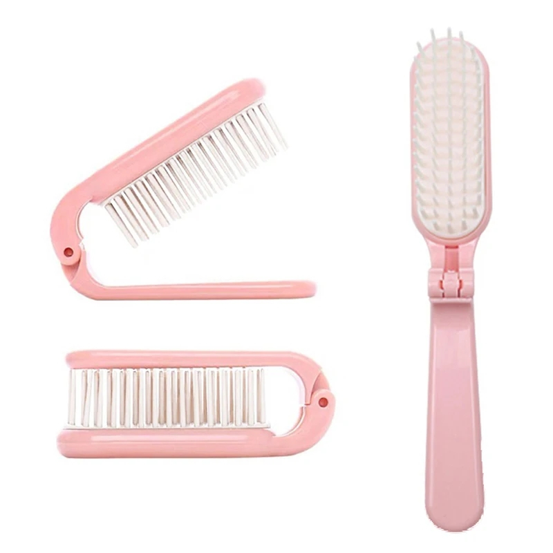 NECK 1PCS Foldable Comb Soft Teeth Dual Purpose Hair Brush Hair Curly ...