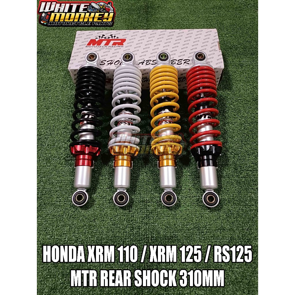 MTR REAR SHOCK ABSORBER 310MM HONDA XRM 110 / XRM 125 / RS125 CARB ...