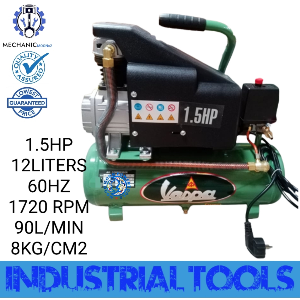 Vespa Taiwan Air Compressor Direct Couple 2hp 25liters // 1.5hp ...