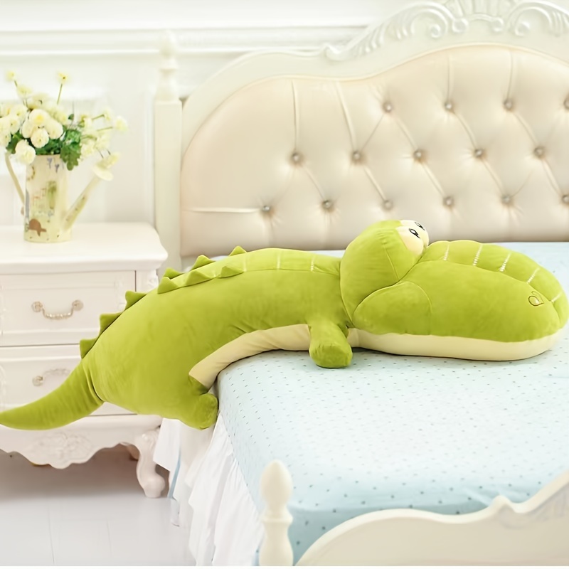 Lifelike Crocodile Stuffed Animal Real Life Alligator Plush Toy ...