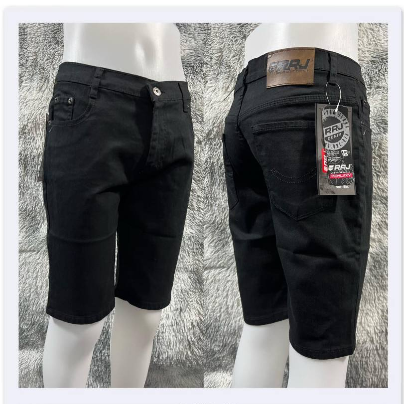 COD RRJ Black Short Denim short for Men's | Shopee Philippines