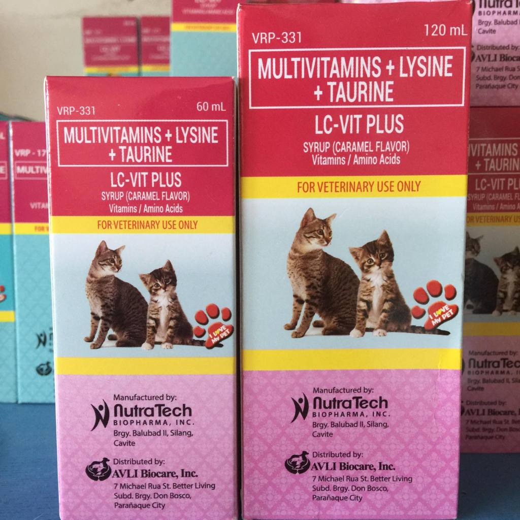 LC-VIT Plus Multivitamins for cats & kittens | Shopee Philippines