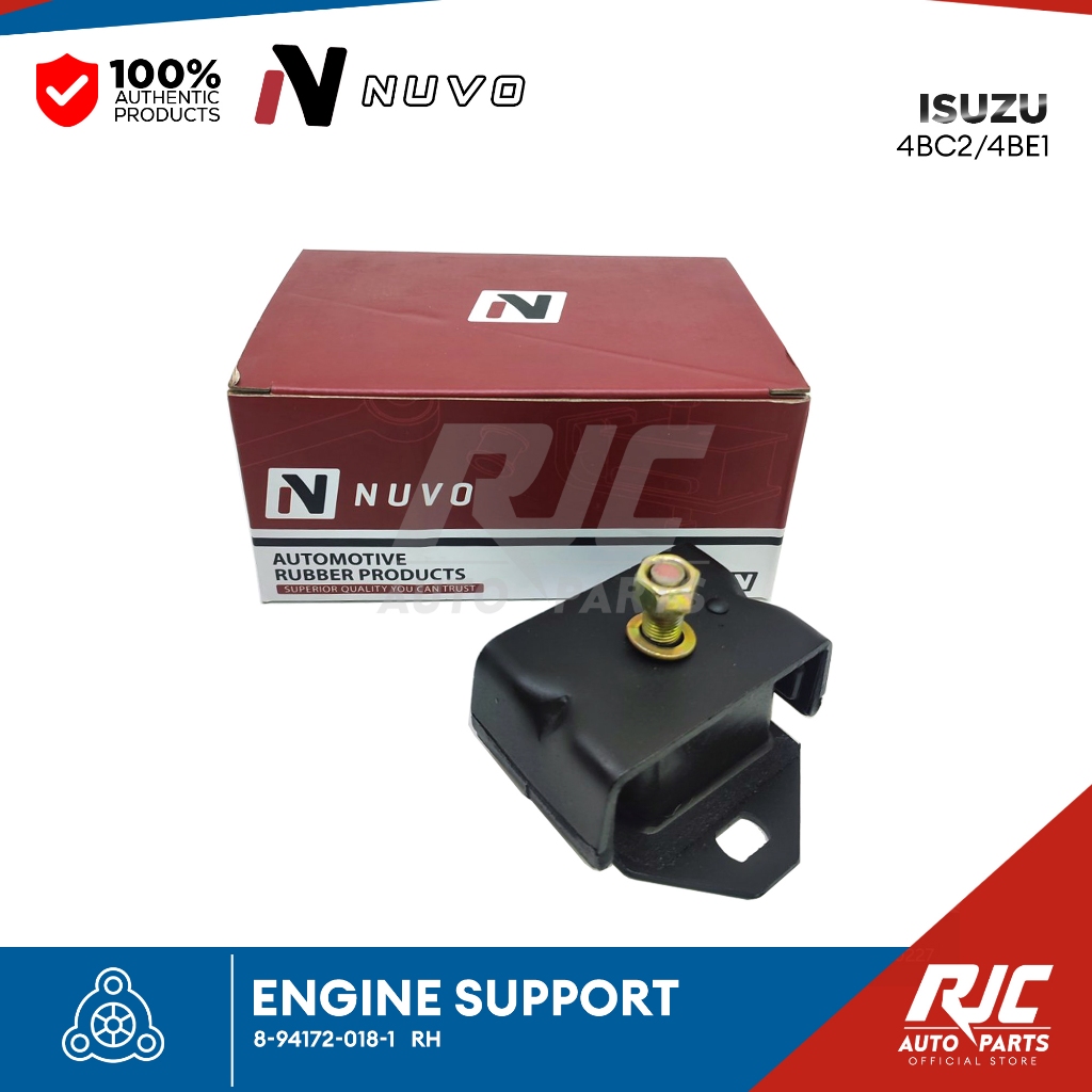 NUVO ENGINE SUPPORT ISUZU 4BC2/4BE1 RH 8-94172-018-1 1pc | Shopee ...