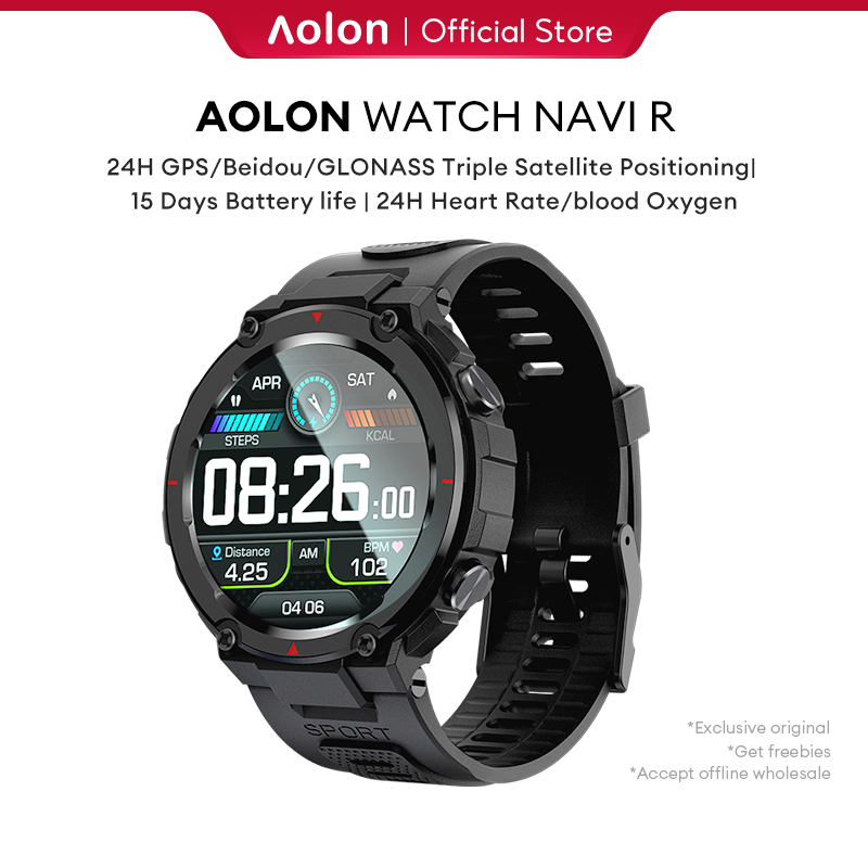 Aolon Navi R3 Original High Precision GPS Smart Watch Swimming 3ATM ...