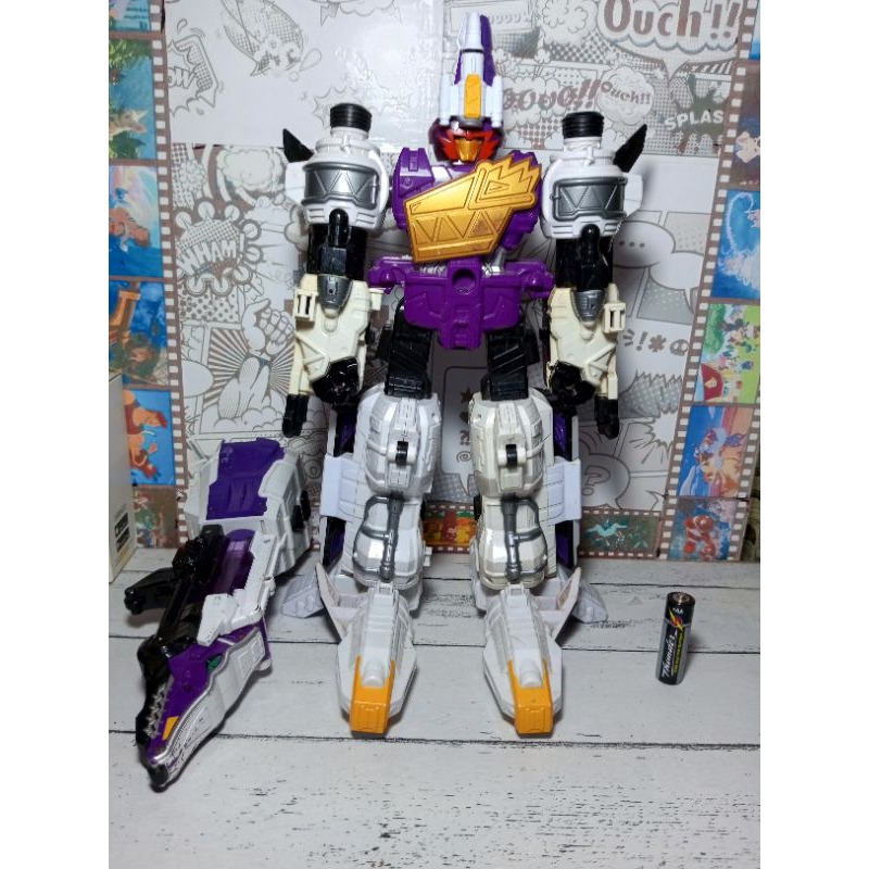 Power Rangers DX Dino Charge Megazord Plesio Zord Figure | Shopee ...