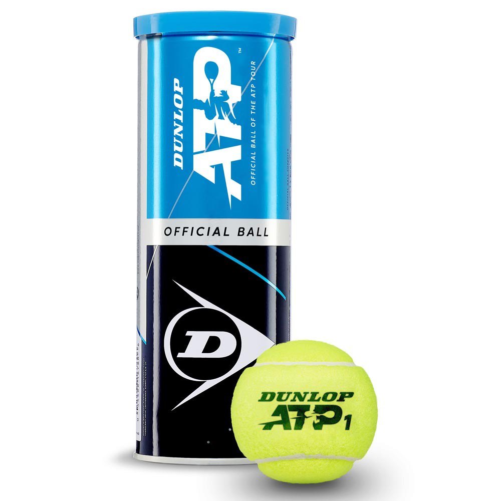 1Can Dunlop ATP Official Tennis Balls 3Tin The Official Ball of the ATP ...