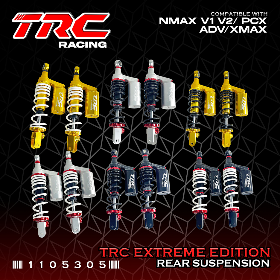 TRC Racing 305mm Rear Shock Absorber Suspension with Reservoir NMAX ADV ...