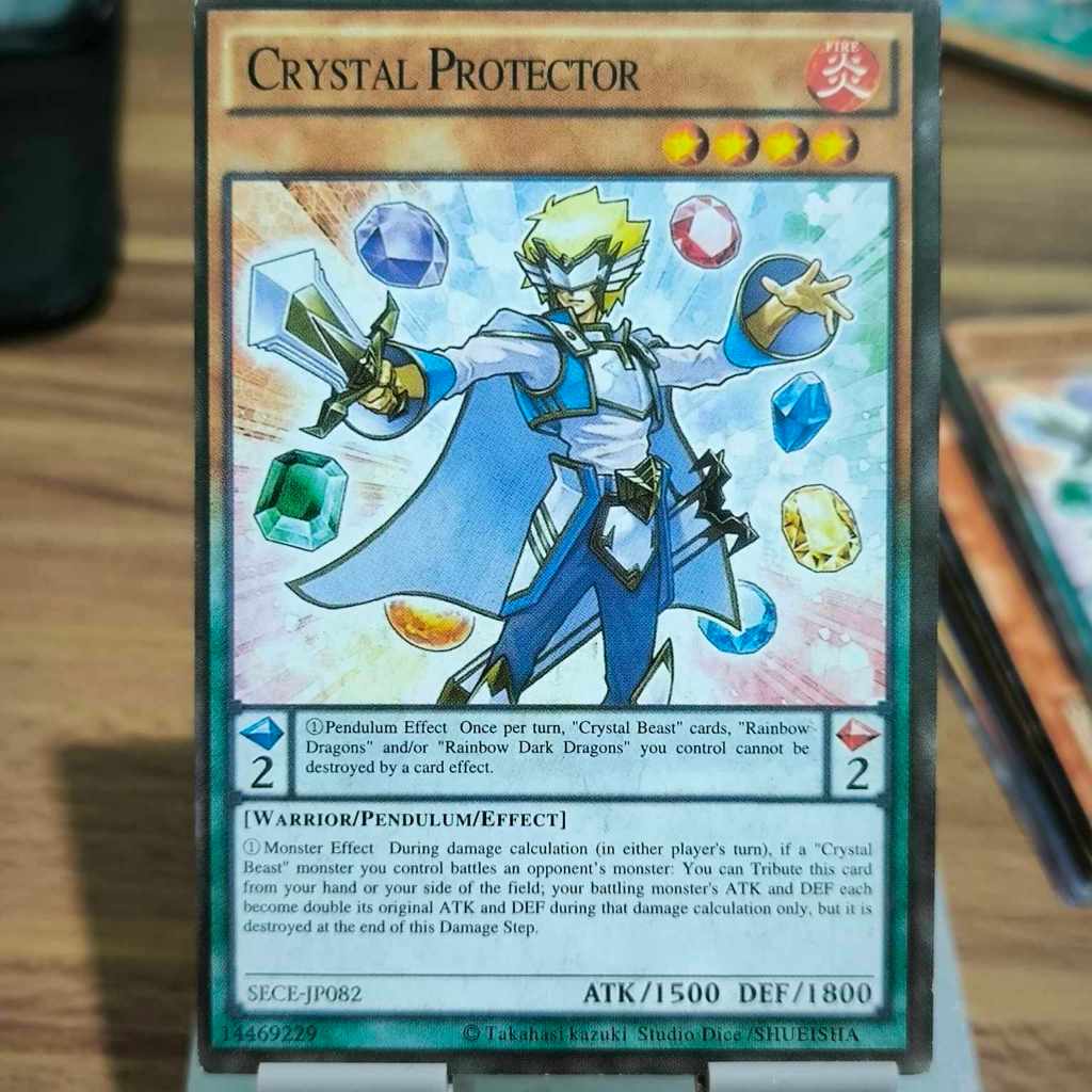 Crystal Protector | Yu-Gi-Oh! Trading Card Game | CL@$S A | Shopee Philippines