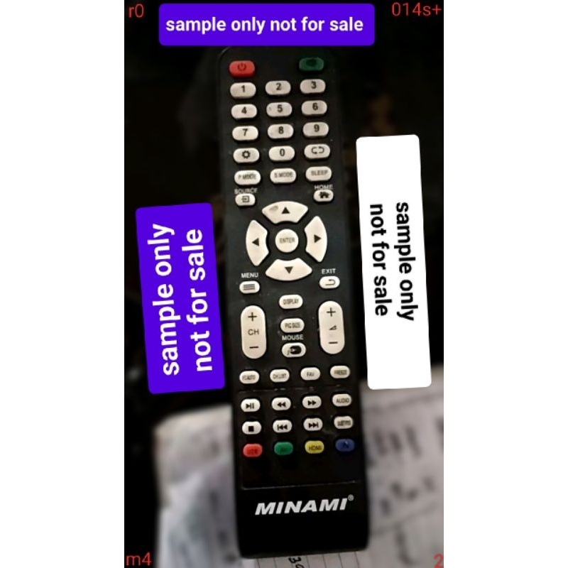 minami smart tv remote (universal)100% na gagana sa tv mo | Shopee ...