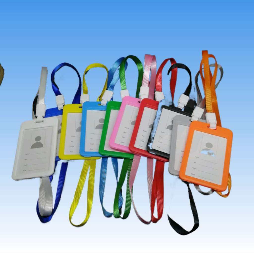 JNT COD COLOR ID CARD SET IDENTITY BADGE LANYARD PLASTIC WORK ID CARD ...