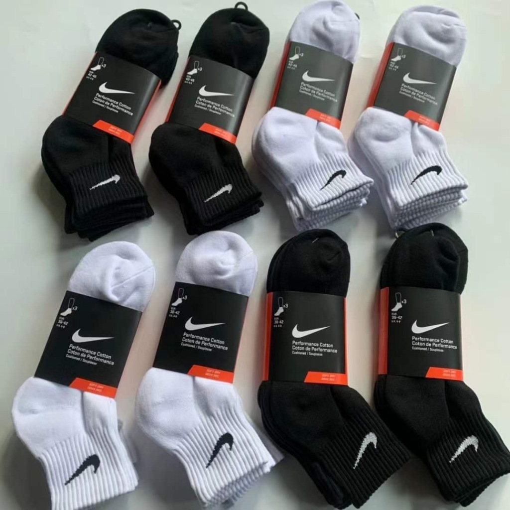 3 Pairs Mid Cut Socks Thick Cotton socks Unisex | Shopee Philippines