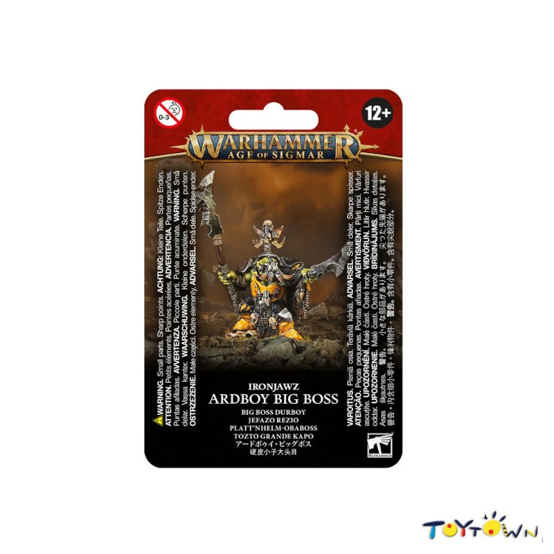 Warhammer Age Of Sigmar: Ironjawz Ardboy Big Boss | Shopee Philippines