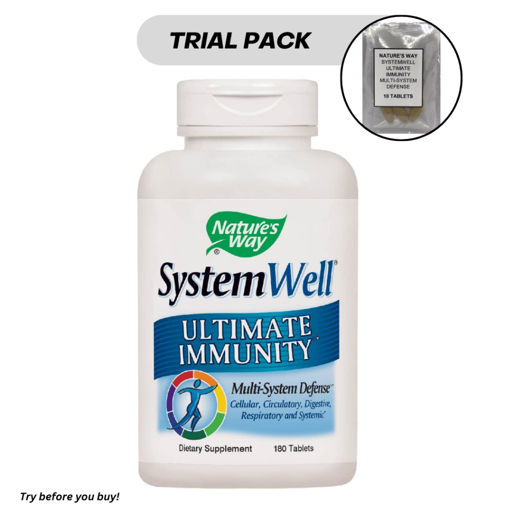 Trial Pack Nature's Way Systemwell Ultimate Immunity Multi-System ...