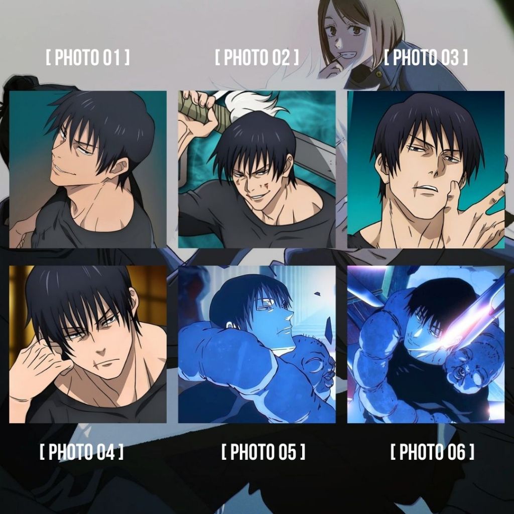 Jujutsu Kaisen Satoru, Suguru, Nanami, Choso, and Toji Anime Heart ...